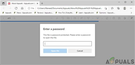 how to add remove password from a pdf file