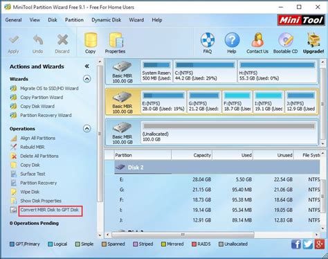 Convert Mbr To Gpt Data Loss Prevention Portable Partitions C Drive
