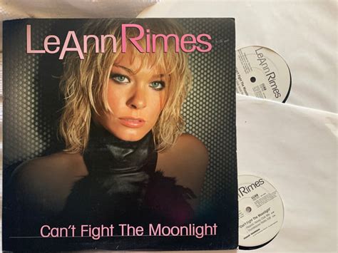 Leann Rimes Cant Fight The Moonlight 2x12 Remix Lp Vinyl Used