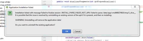 android组建和安装错误：install parse failed not apk voidcc