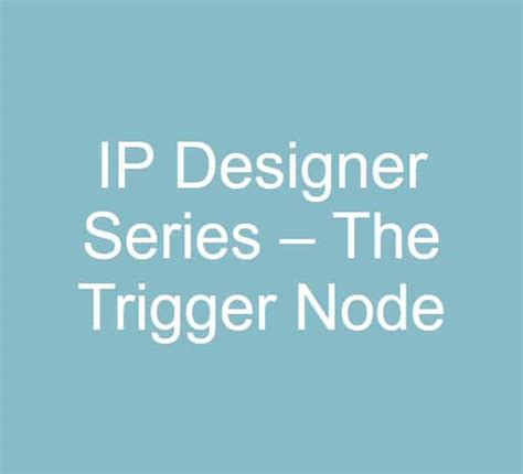 ip designer series the wait node