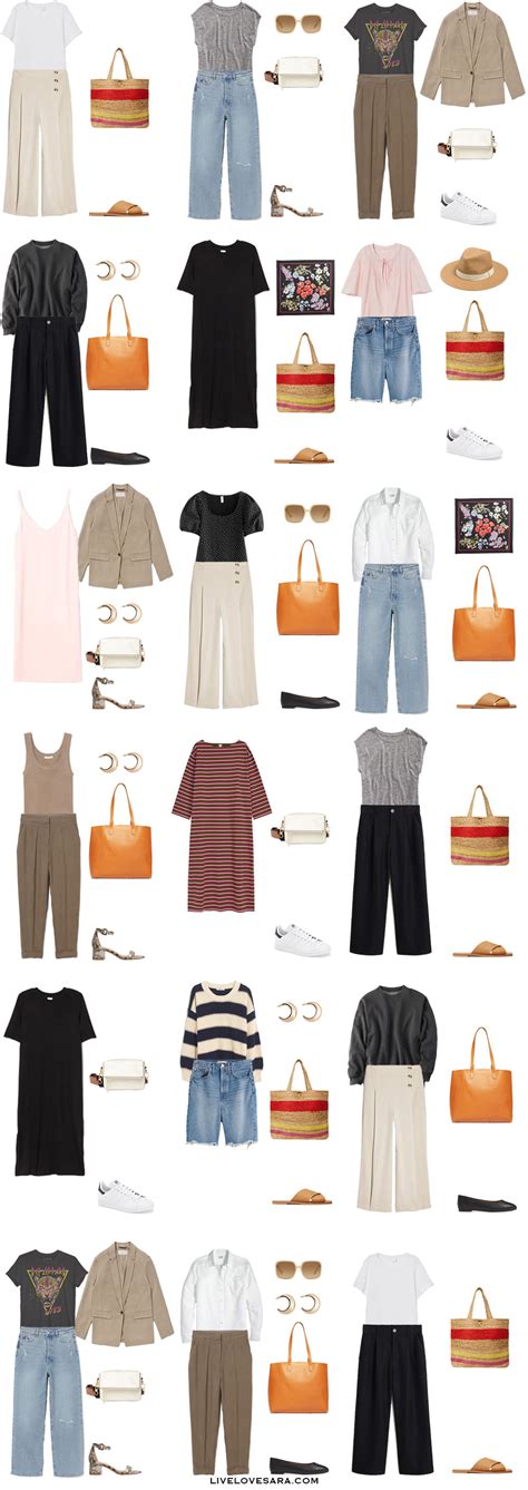 How To Build A Summer Capsule Wardrobe Livelovesara