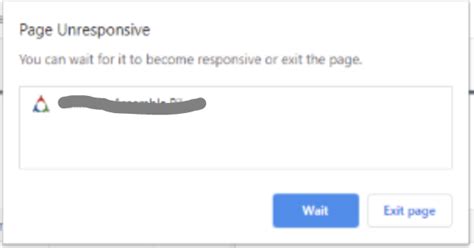 page unresponsive error appears while loading navigating models in