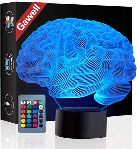 Gawell Lámpara De Noche Con Iluminación óptica 3d 7
