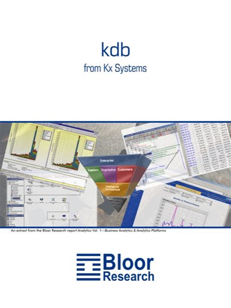 kx systems kdb bloor research