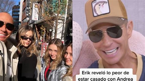 Cuando Erik Rubín Contó “lo Peor” De Estar Casado Con Andrea Legarreta