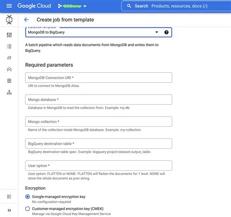 a data pipeline for mongodb atlas and bigquery using dataflow azalio