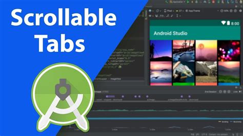 scrollable tabs android tutorial youtube