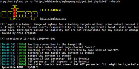 sqlmap چیست؟ آموزش نصب sqlmap در لینوکس و ویندوز و ترموکس اندروید