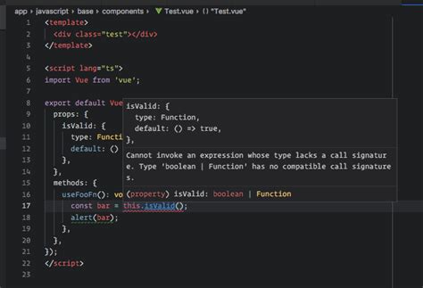 function type props broken in typescript · issue 9357 · vuejs vue · github