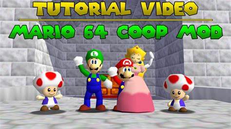 How To Install Super Mario 64 Co Op Multiplayer Mod Youtube