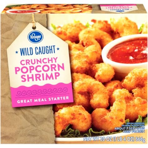 Kroger® Wild Caught Crunchy Popcorn Shrimp Frozen 20 Ounces Kroger