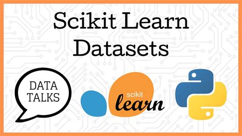 datasets in scikit learn youtube