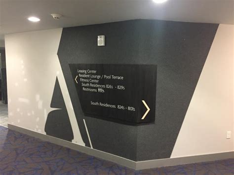 interior wayfinding signs indianapolis sign company custom business