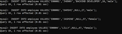 sql query to get information of employee where employee is