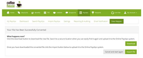 data mapper you at work help centre