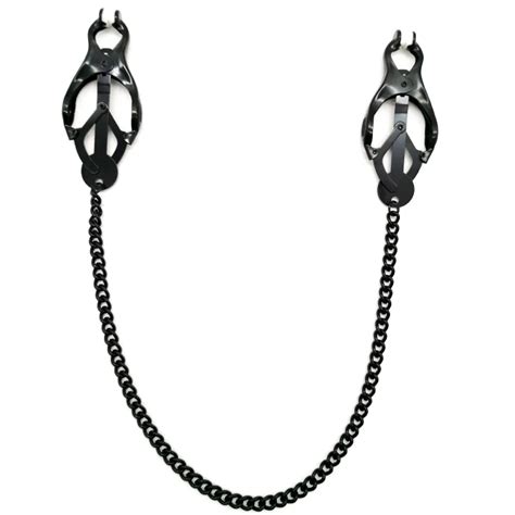 Butterfly Chain Nipple Clamps Bdsm Sex Toys For Women Nipple Stimulate