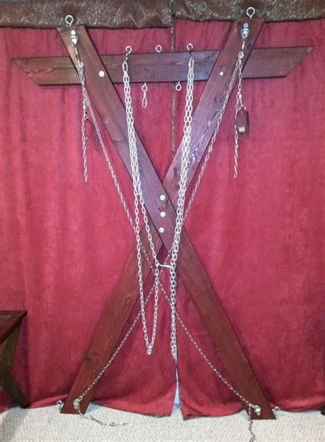 items similar to st andrews cross sex bondage furniture on etsy