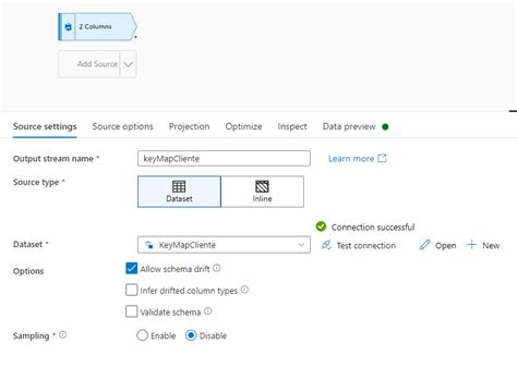 azure data factory exception while reading table from synapse and using