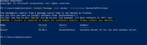 how to run docker containers on windows server 2019 computingforgeeks