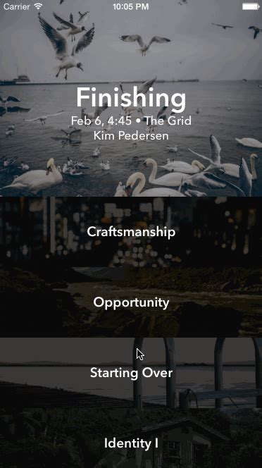 swift expanding cells in ios collection views