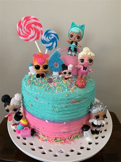 Lol Doll Birthday Cake Doll Birthday Cake Funny Birthday Cakes