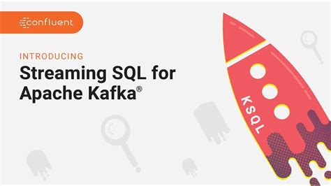 ksql from confluent streaming sql for apache kafka® 4 1 youtube