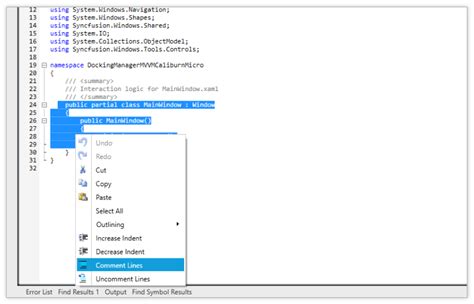 edit for wpf syncfusion