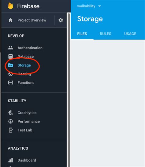 error in firebase permission unable to access bucket through firebase