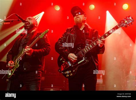 The American Rock Band Blue Oyster Cult Performs Live In Brussels Le
