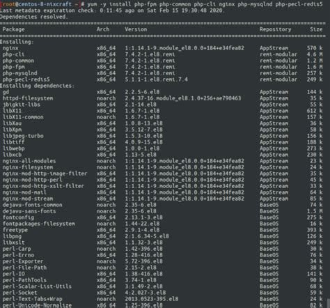 how to install phpredis on centos 8 rhel 8 nixcraft