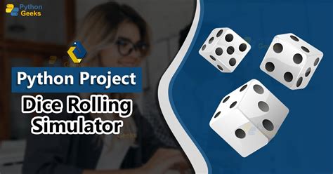dice rolling simulator using python python geeks