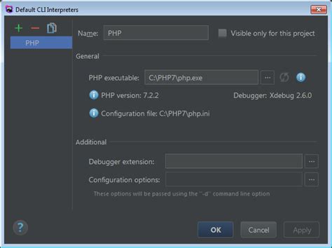 configurer xdebug pour déboguer dans phpstorm 2017 2018