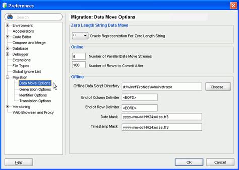 migrating a microsoft access database to oracle database 11g