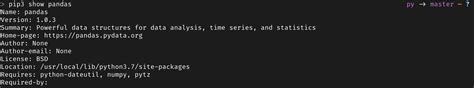 python can t run pandas module even if it is installed