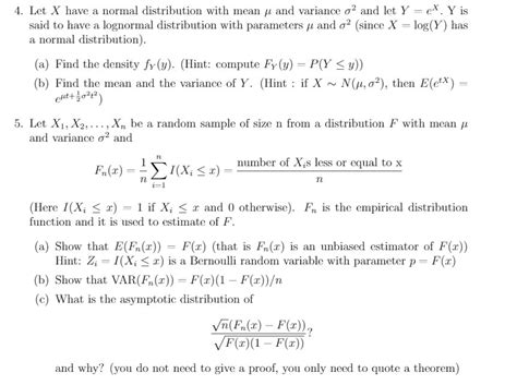 [solved] 4 Let X Have A Normal Distribution With Mean And Variance O
