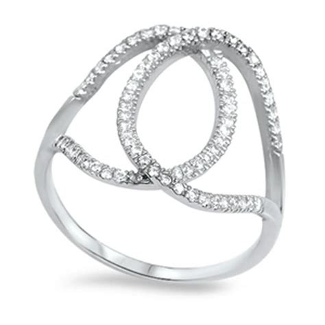 Prime Jewelry Collection Sterling Silver Womens Flawless Colorless