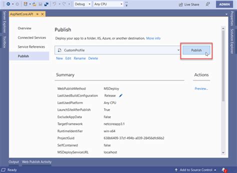 Deploying Asp Net Core 3 X To Local Iis Using In Process And Out Of