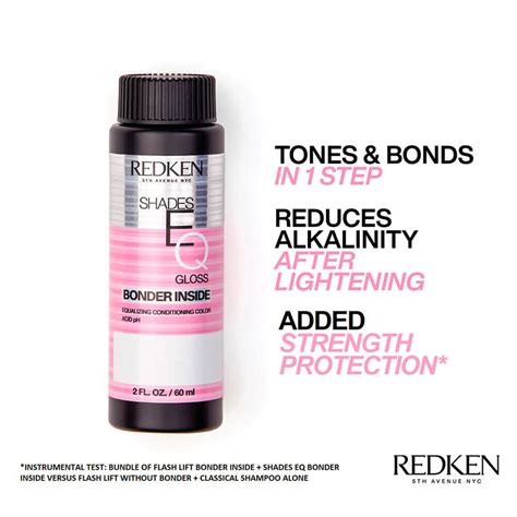 Redken Shades Eq Bonder Inside Demi Permanent Hair Colour 09ag Glossy
