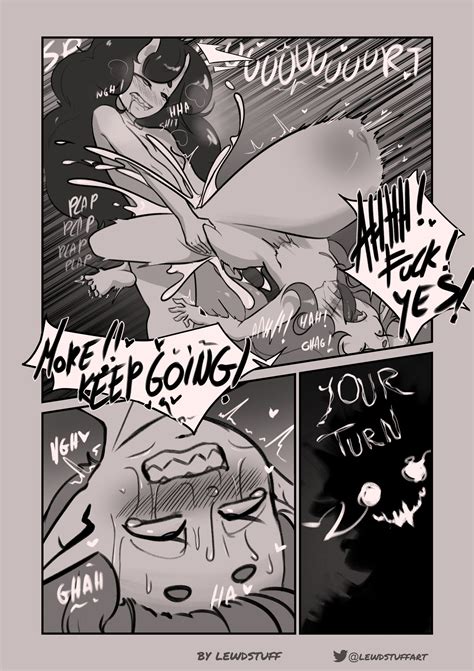 Rule 34 1futa 1girls Biting Lip Blush Clenched Teeth Comic Cum Cum In
