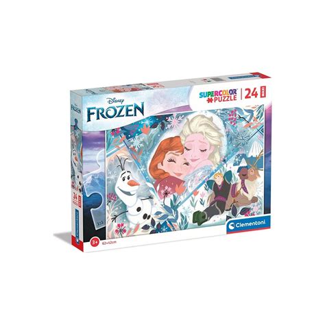 Clementoni Frozen 2 Supercolor Disney 2 24 Maxi Pieces Jigsaw Puzzle