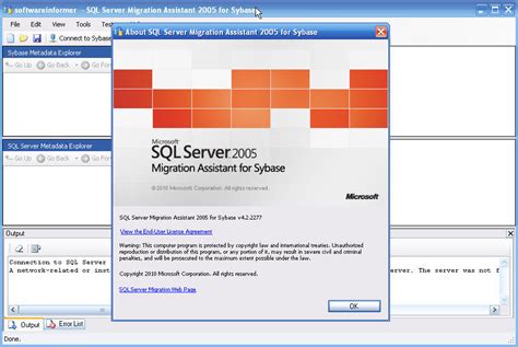 microsoft sql server migration assistant for sybase latest version