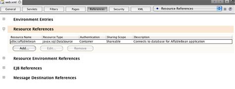 the netbeans e commerce tutorial connecting the application to the