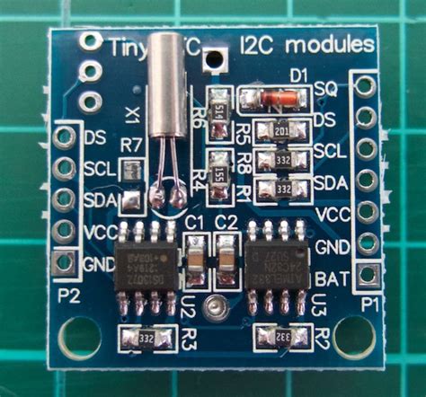 using ds1307 and ds3231 real time clock modules with