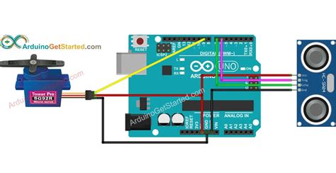 arduino ultrasonic sensor connection