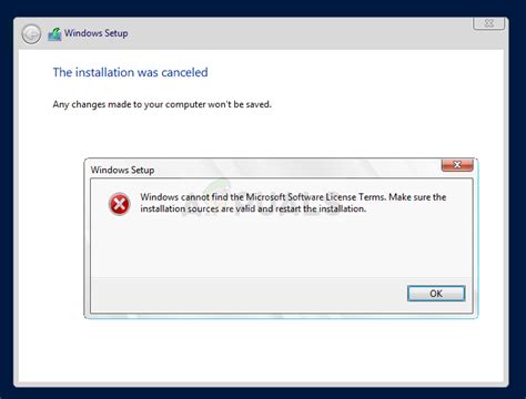 修复：“windows 找不到 microsoft 软件许可条款”