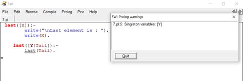 activity 7 write a prolog program to find the last
