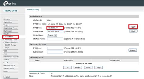 How To Configure The Dhcp Relay In Tp Link Switch