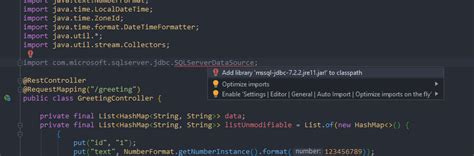 java com microsoft sqlserver jdbc sqlserverdriver not found error
