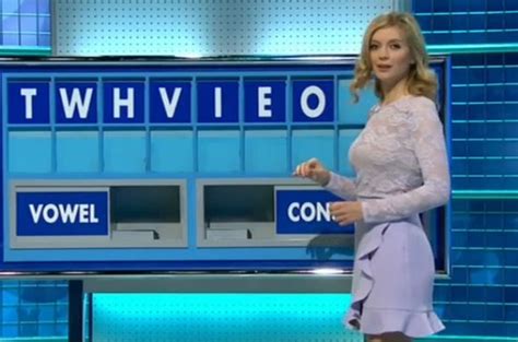 countdown s rachel riley sends temperatures soaring as she slips into